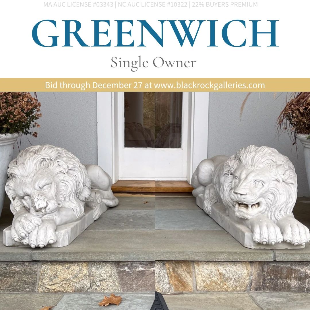GREENWICH SINGLE OWNER ONLINE AUCTION starts on 12/20/2023
