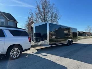 24' NEW enclosed trailer & estate finds. starts on 12/26/2023