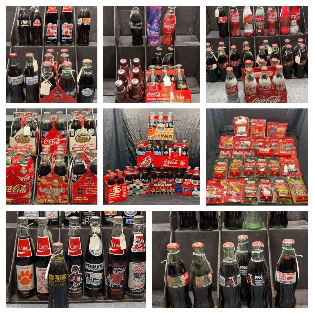 Coca-Cola Collection Liquidation | Coke Bottles,... starts on 12/27/2023