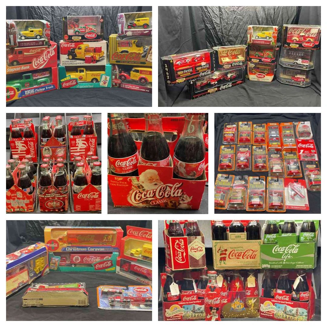 Coca-Cola Collection Liquidation | Coke Bottles,... starts on 12/27/2023
