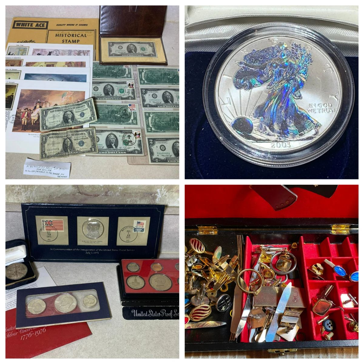 2006 Toyota, Gold, Diamonds, Coins, Household starts on 1/6/2024