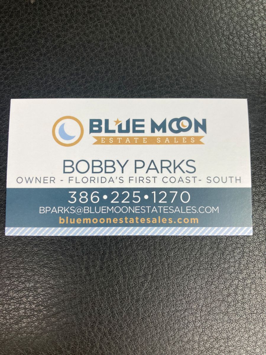 Blue Moon / Large Estate Sale in Ormond Beach starts on 2/15/2024