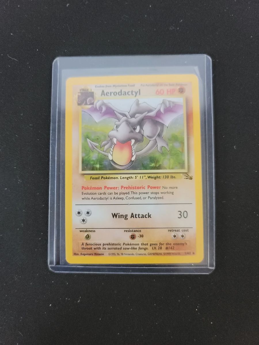 Pokémon Cards Fossils/Base Set Holo Rares... starts on 1/11/2024