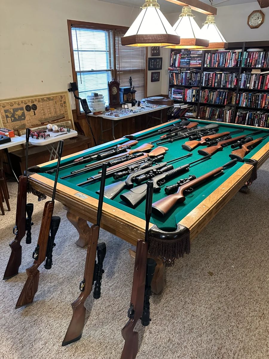 Legacy Estate Sales - Air Rifles, Pool Table,... starts on 1/17/2024