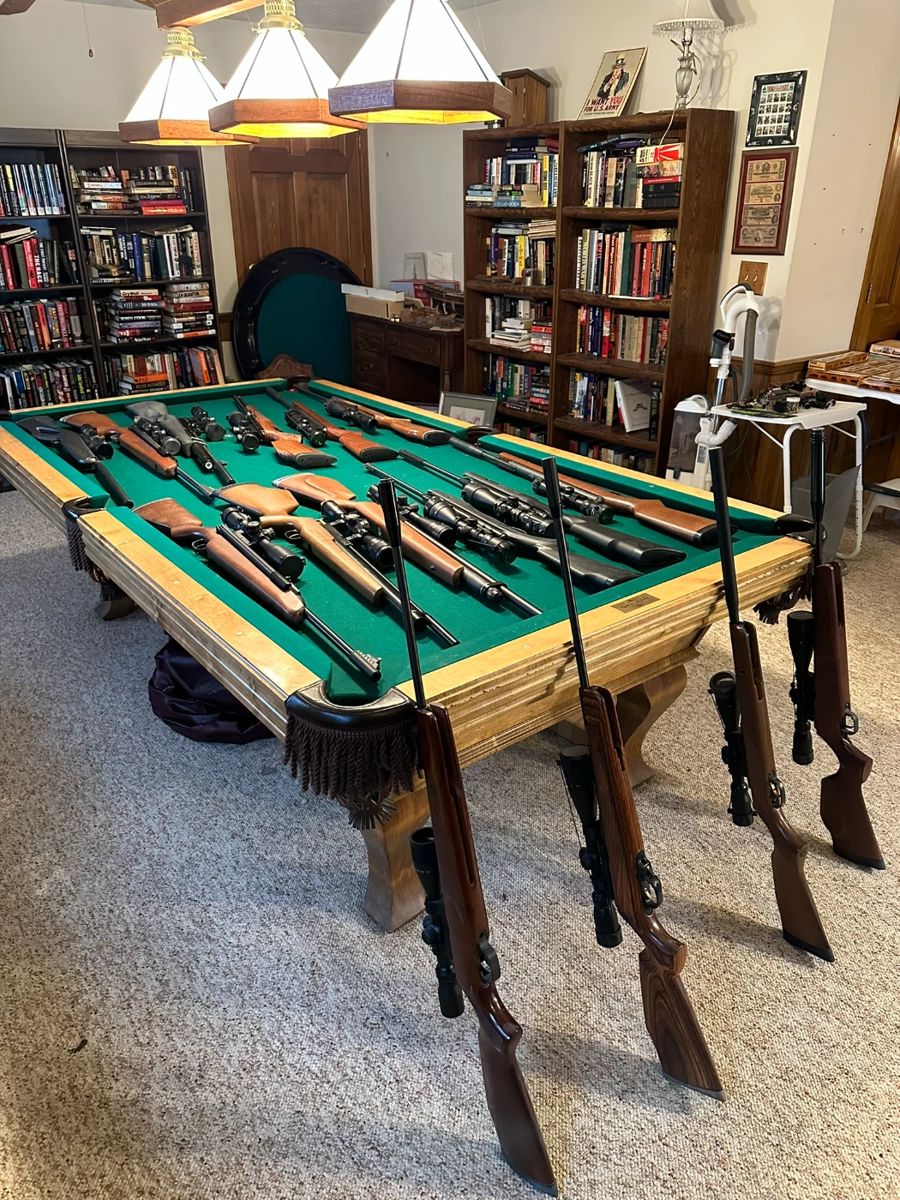 Legacy Estate Sales - Air Rifles, Pool Table,... starts on 1/17/2024