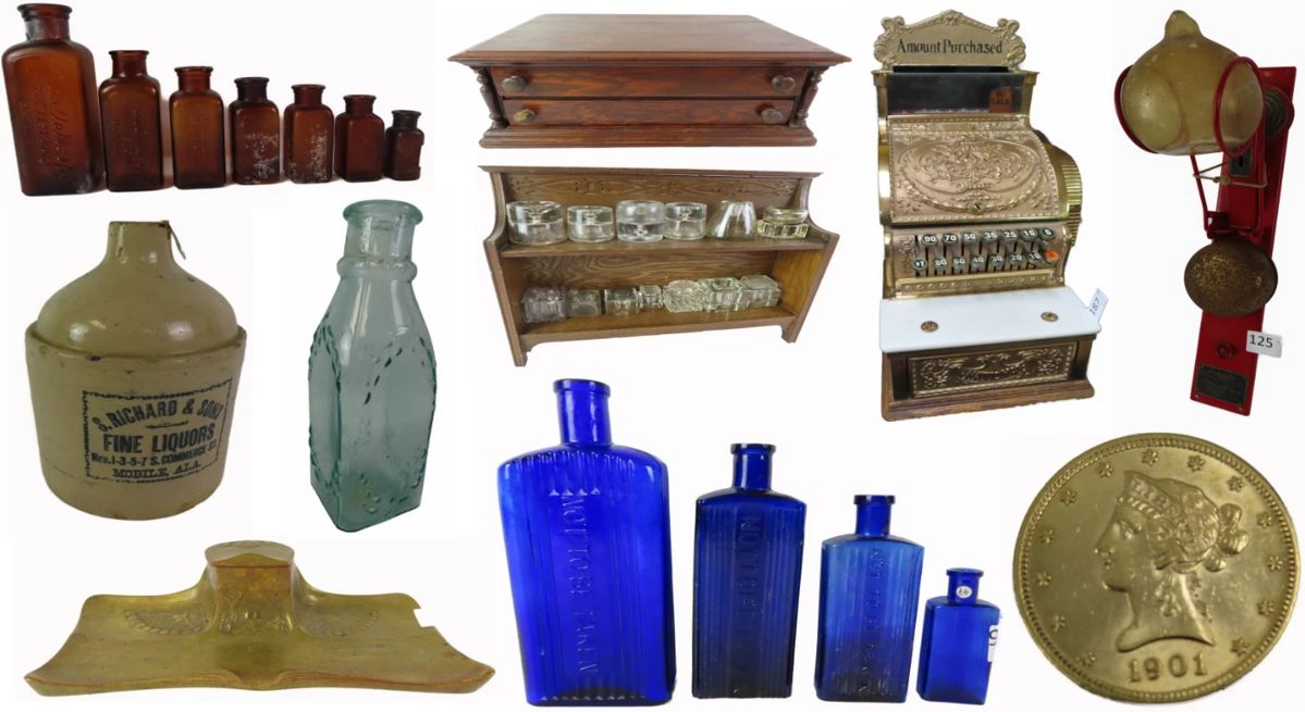 Bottles & Collectibles in Mobile, AL starts on 1/17/2024