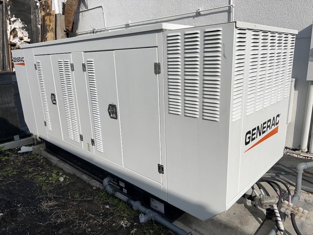 Generac 100 KW Generator in Boca Raton, FL starts on 1/23/2024