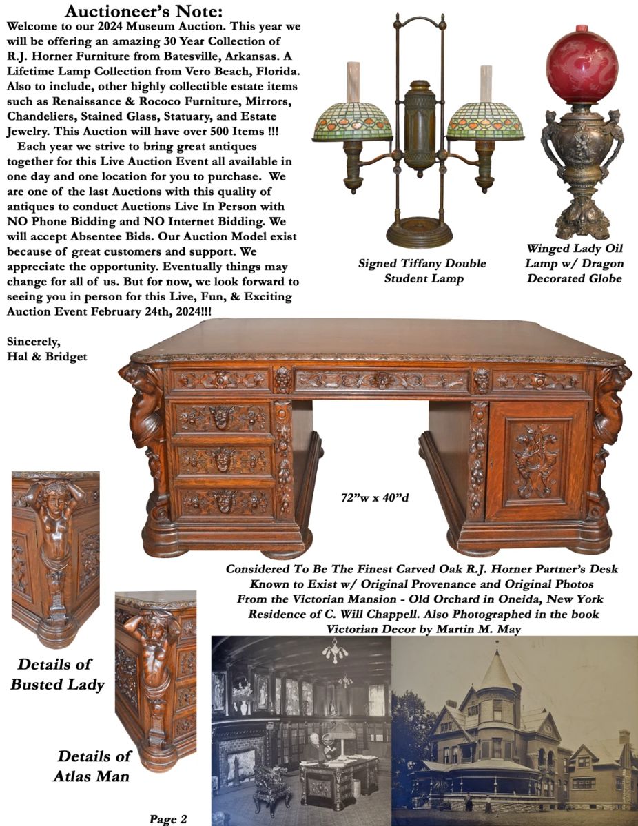 American Antique Museum Auction #22 starts on 2/24/2024