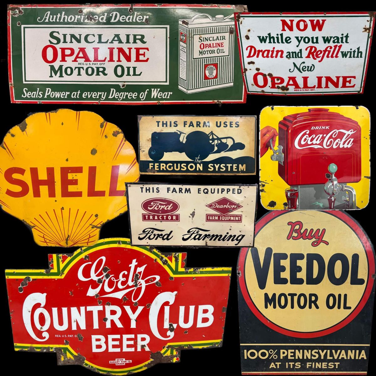 Chuck Posson’s Lifetime collection of gas,... starts on 3/30/2024