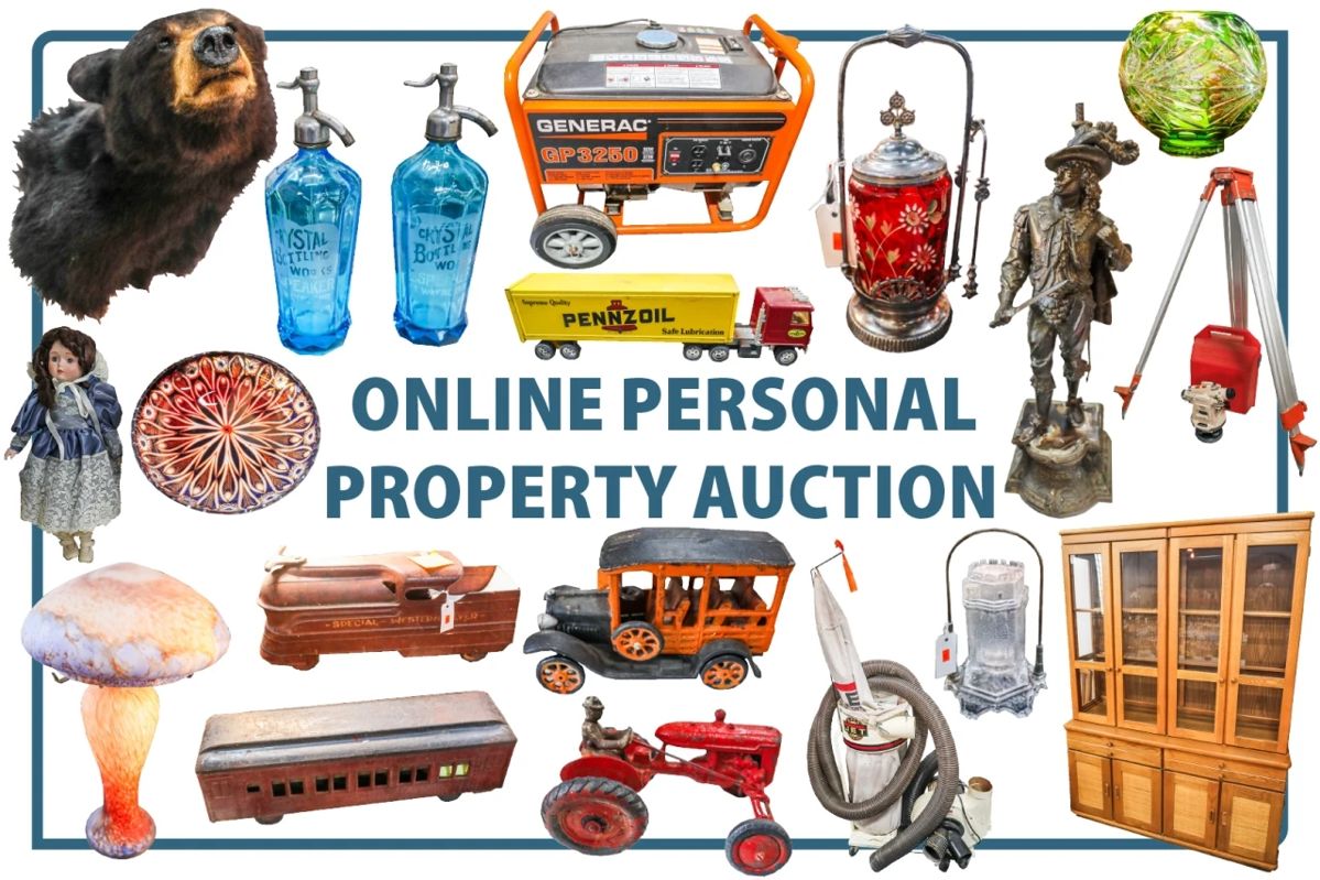 Outstanding Online Personal Property Auction starts on 2/22/2024