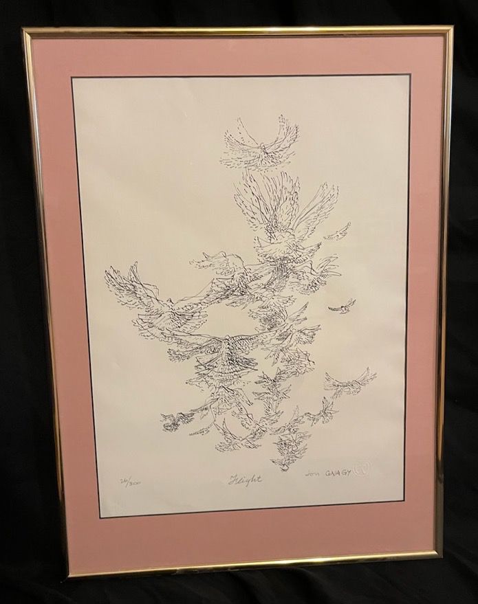 RARE Jon Gnagy ART Online Estate Sale! Begins... starts on 2/1/2024