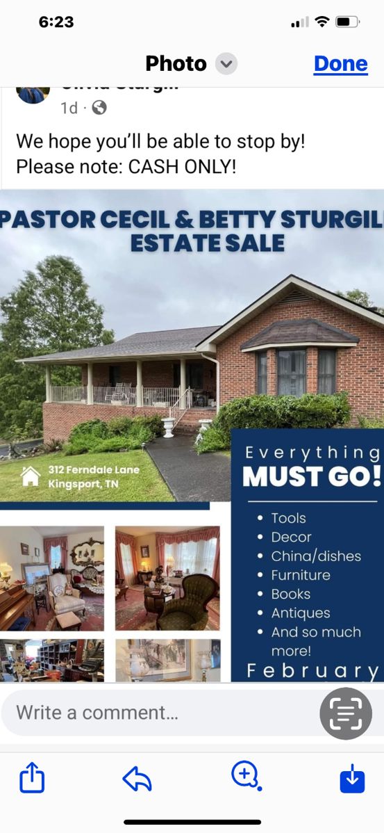 312 Ferndale Lane in Kingsport, TN starts on 2/1/2024