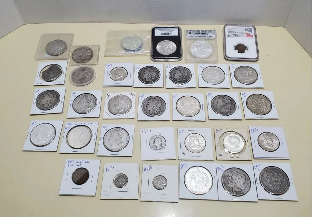 Large Estate Sale with Coins, Sewing Machines,... starts on 2/8/2024