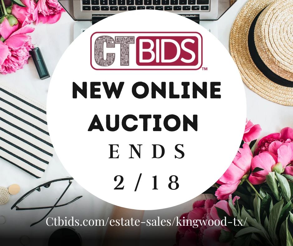CTBids.com Deerbrook Auction in Humble, TX starts on 2/8/2024
