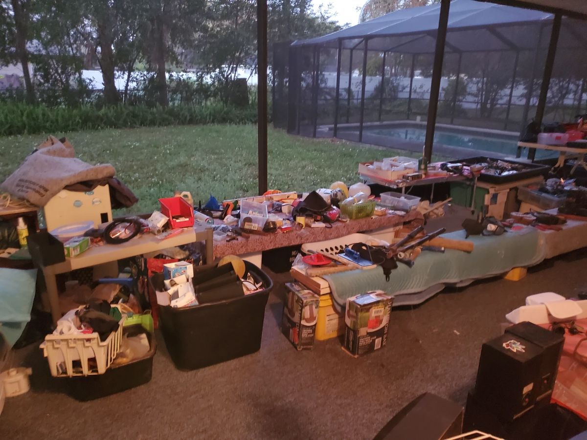 40 years of Stuff got storage unit cleaned out starts on 2/29/2024