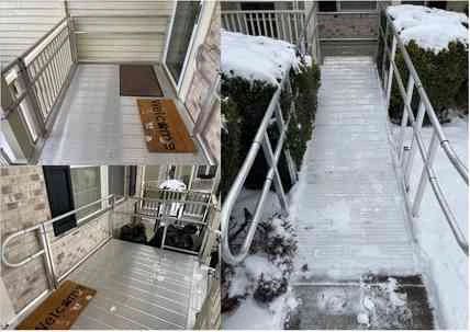 ADA COMPLIANT MODULAR WHEELCHAIR RAMP – ENDS 3/6 starts on 2/29/2024