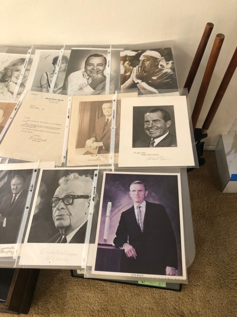 Estate Sale by SCOTT P....West Hills Autographs,... starts on 3/22/2024