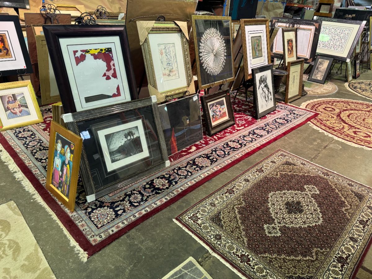 TOTAL LIQUIDATION! ART - SHELVING - FURNITURE... starts on 3/21/2024