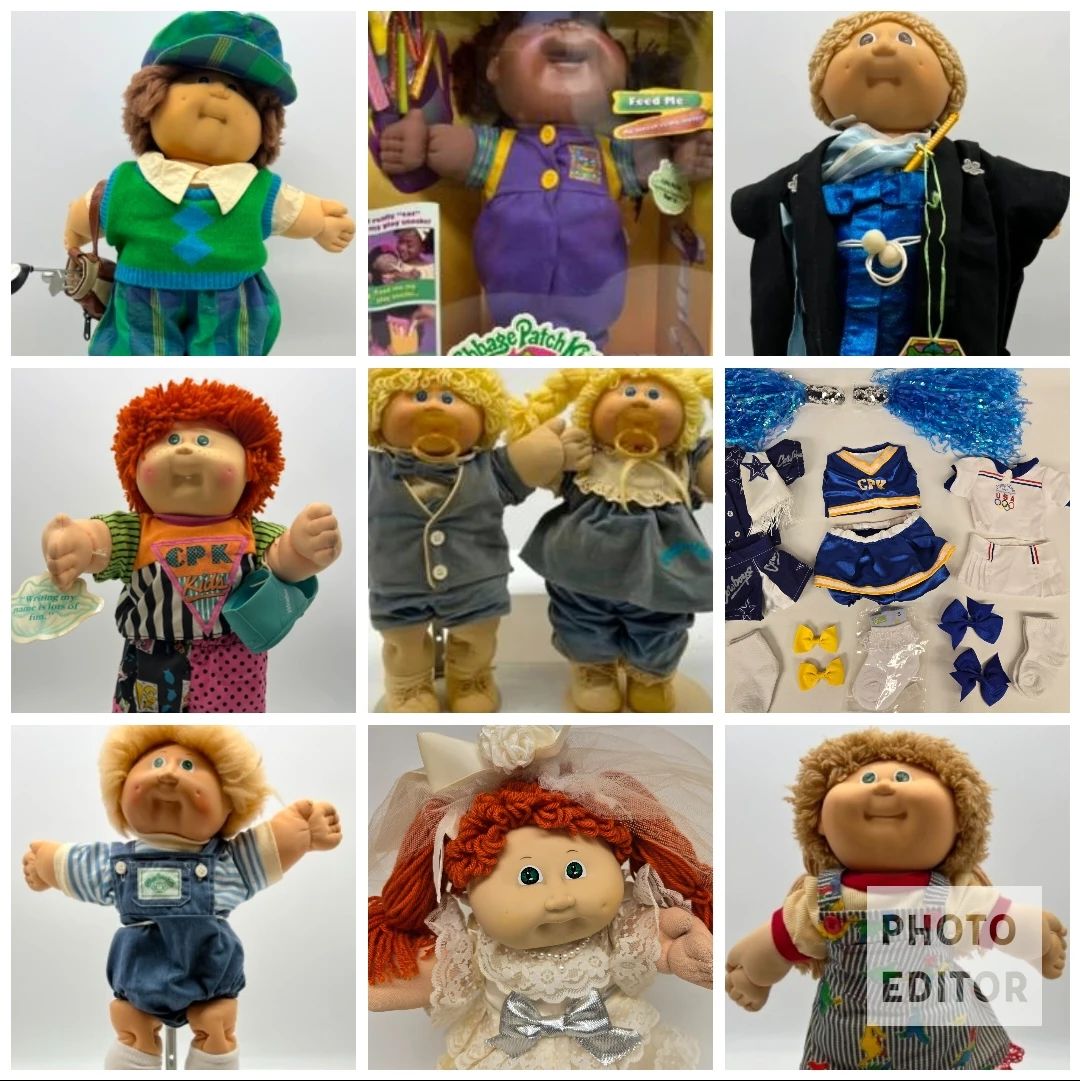 Smokin' Hot Cabbage Patch Doll Collectibles... starts on 3/27/2024