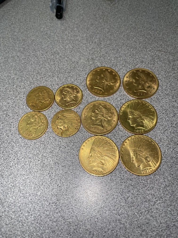 Gold coin Auction at Garths in Pensacola, FL starts on 3/28/2024