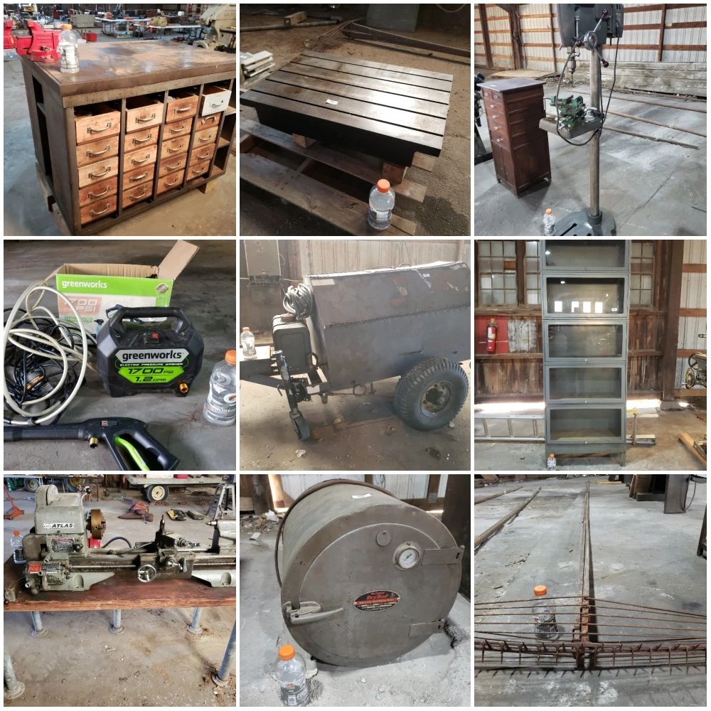 4/7/24 - Local Machine Shop Downsizing &... starts on 3/31/2024