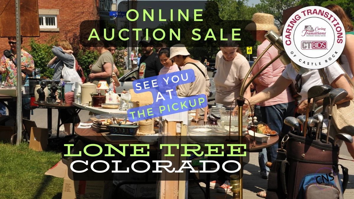 Remodeling Auction in Lone Tree Colorado starts on 4/5/2024