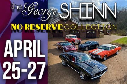 GAA Classic Cars Auction in Greensboro, NC starts on 4/25/2024