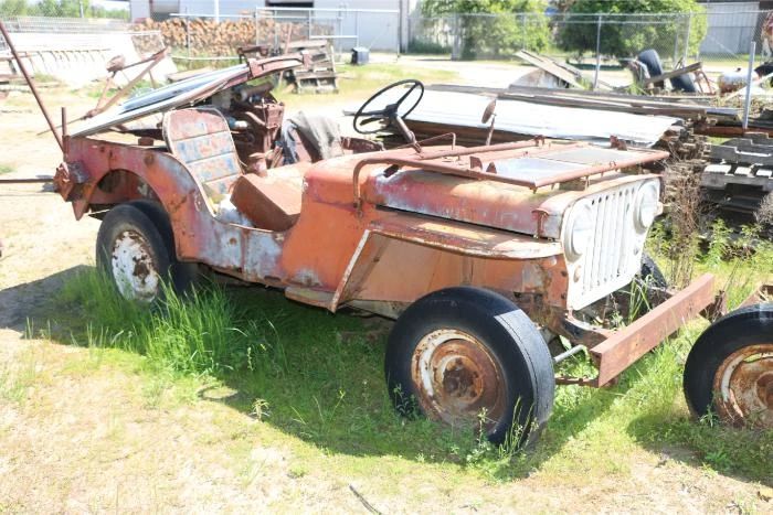 Farm Auction- Equipment, Jeeps, V.W.’s, And More starts on 4/13/2024