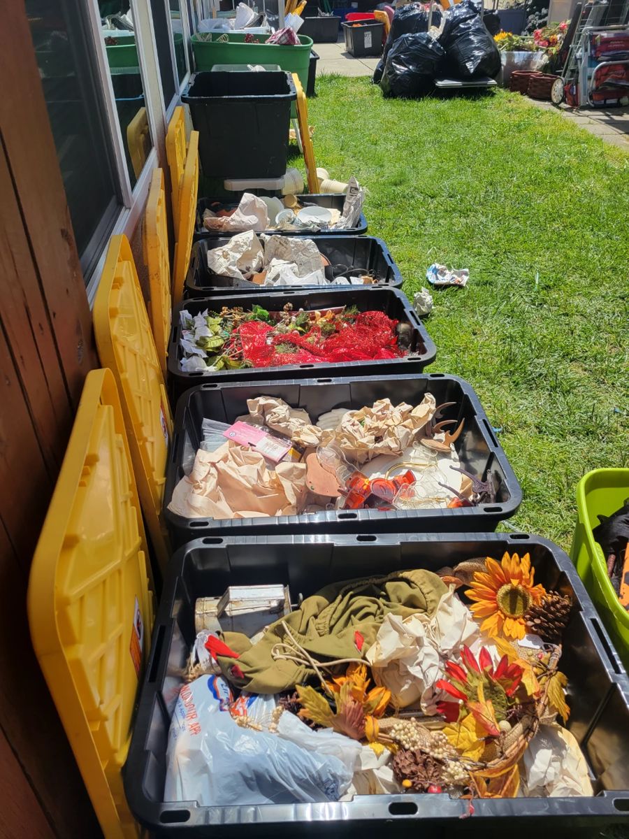 Estate sale junkers delight last weekend starts on 4/18/2024