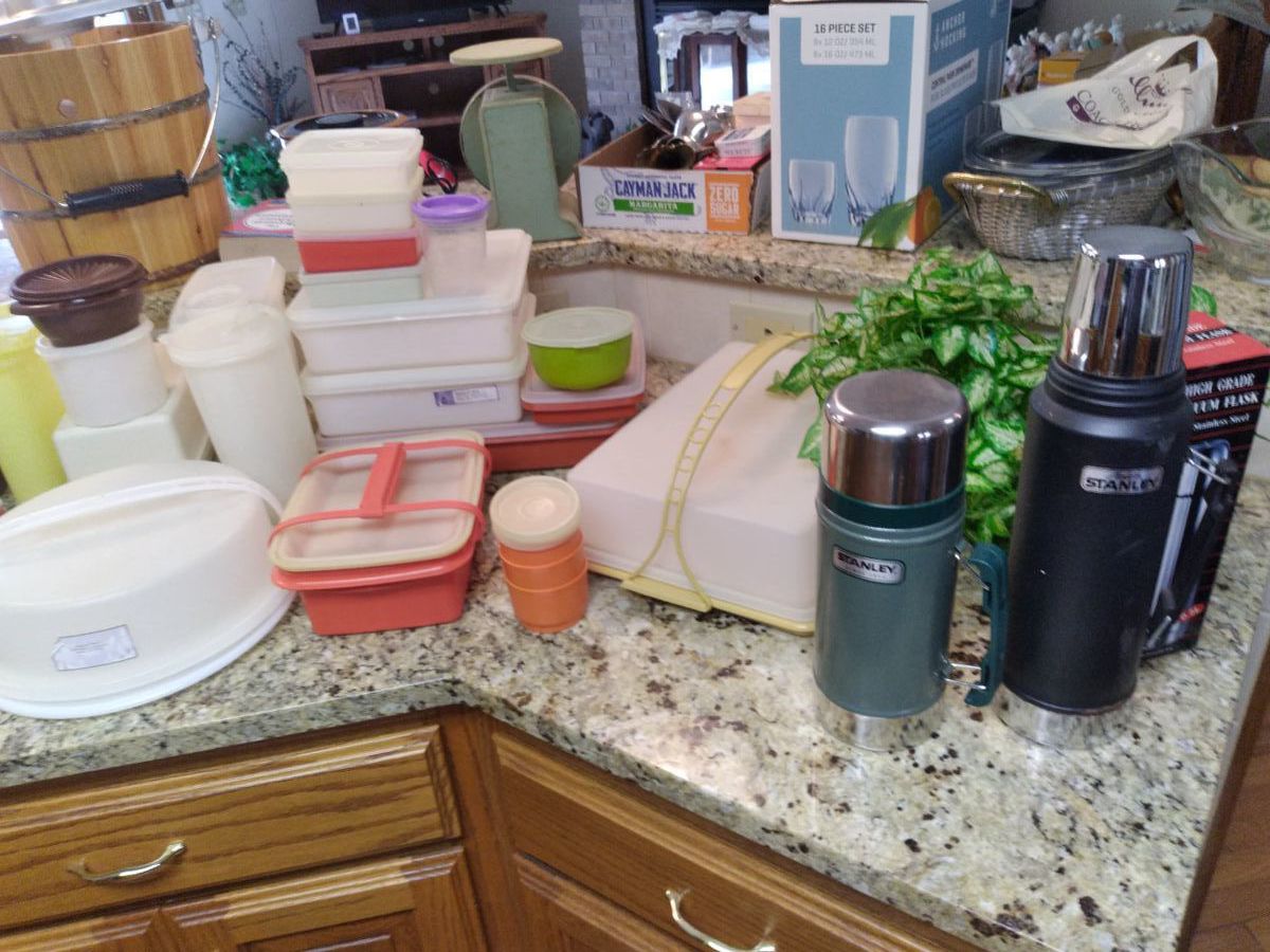 Estate Sale housewares, garden, moving starts on 4/26/2024