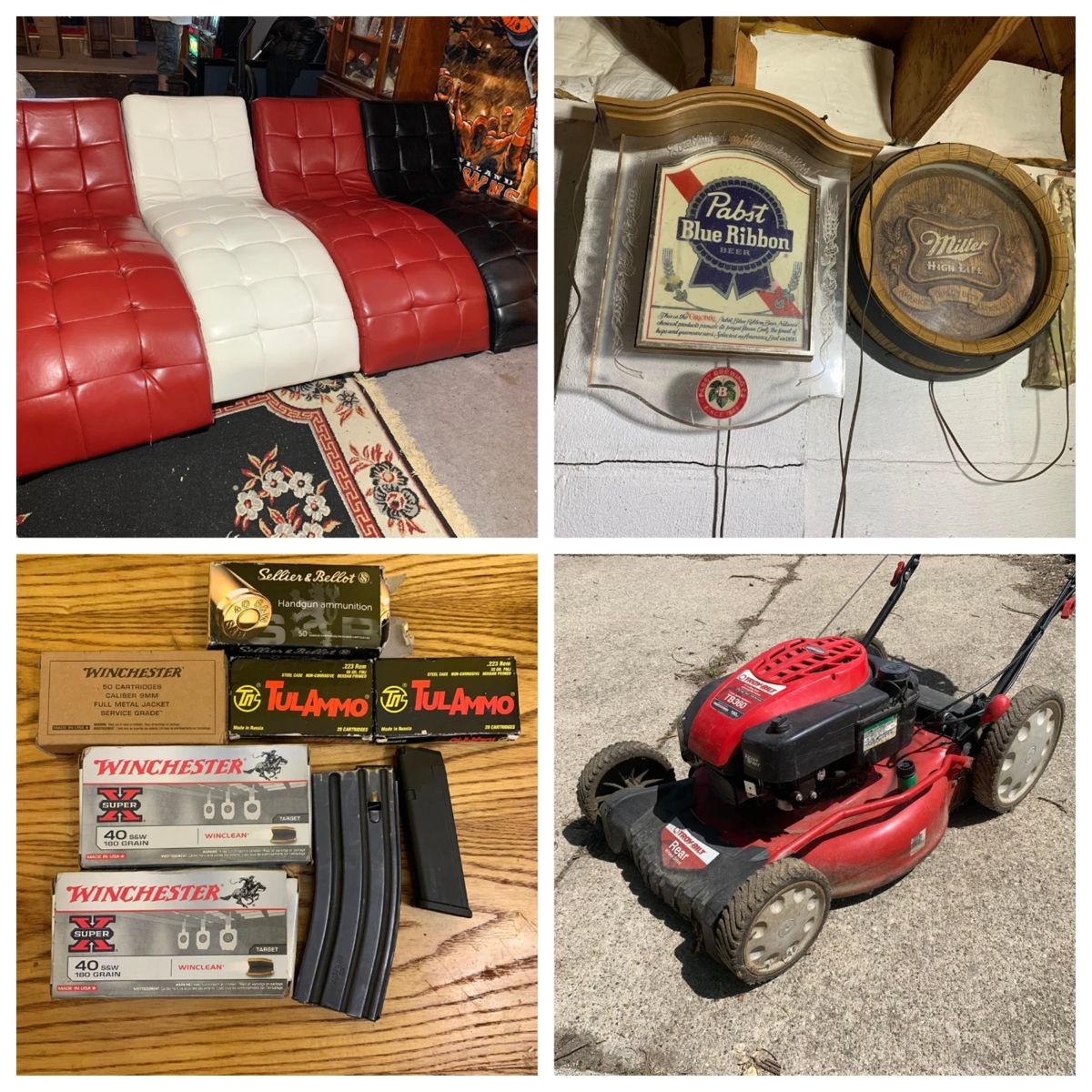 Chevy Traiblazer, Riding Mower, Tools, Sports + starts on 4/20/2024