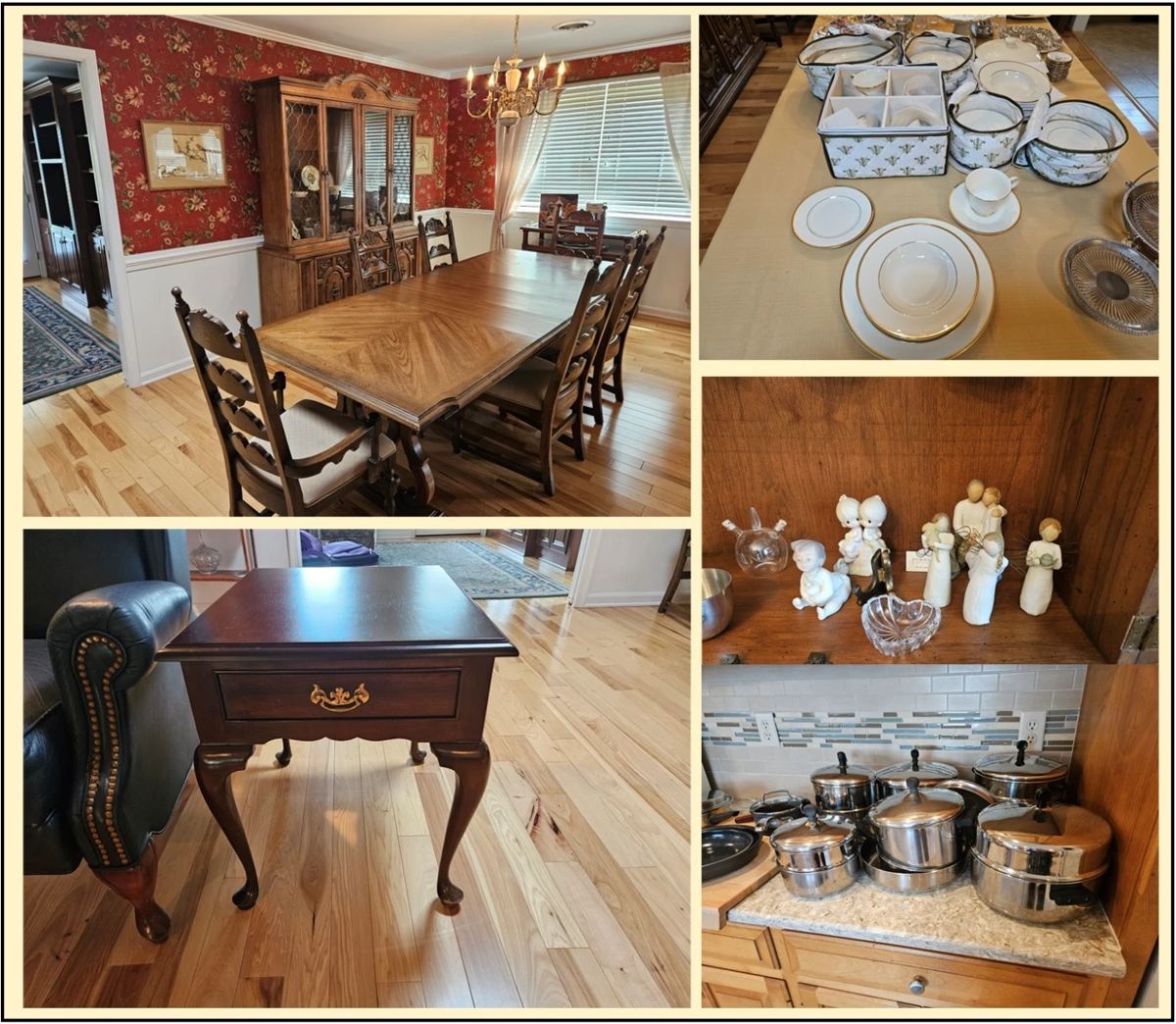 Classic Elegance!..furniture, housewares & decor! starts on 5/8/2024