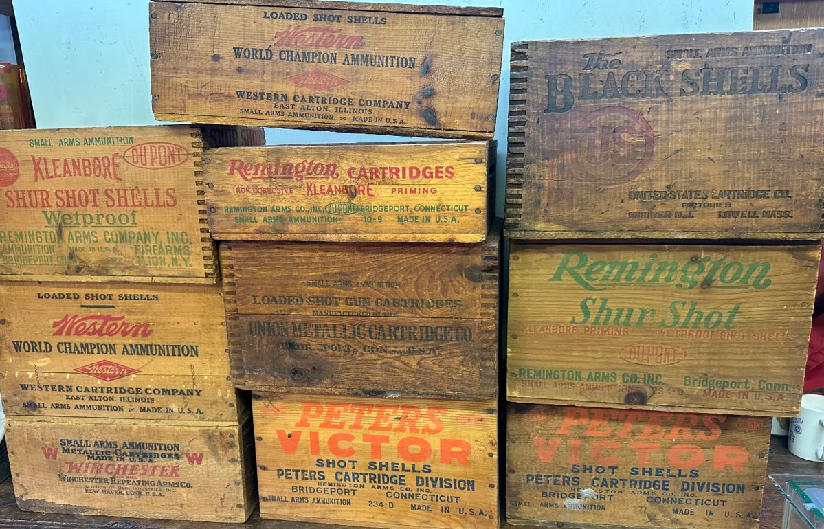 Lifetime Collection of Guns & Ammo Boxes... starts on 5/6/2024