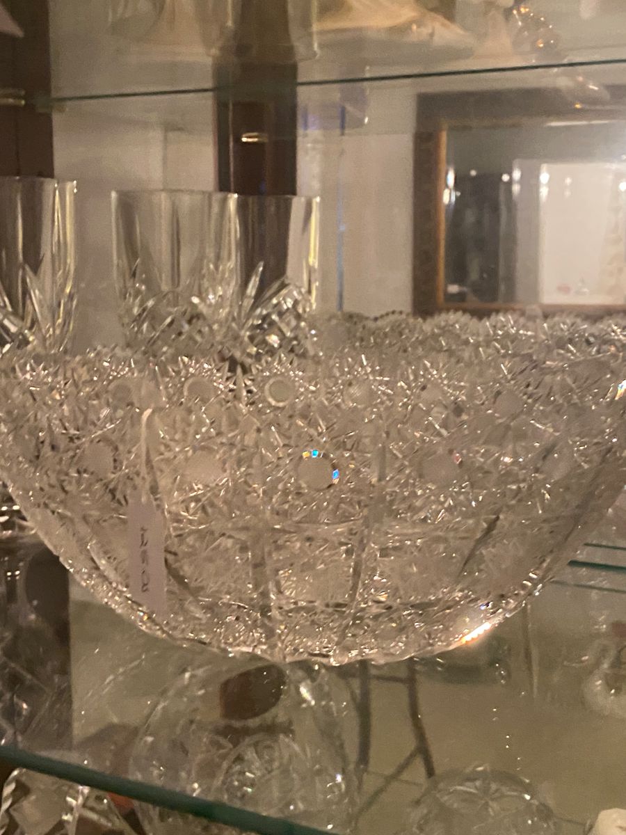 Crystal, Dishware's, Teapots and Teacups galore starts on 5/17/2024