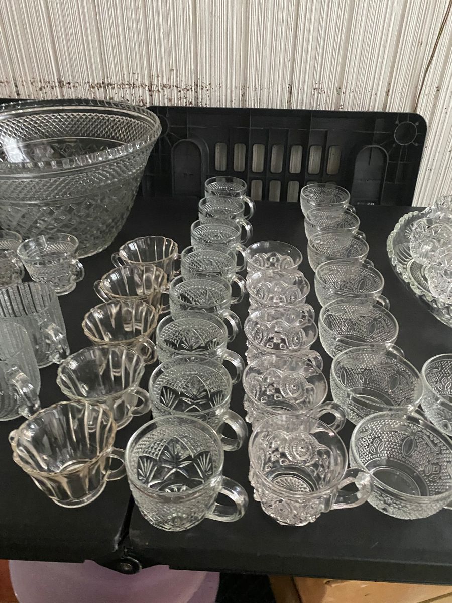 Crystal, Dishware's, Teapots and Teacups galore starts on 5/17/2024