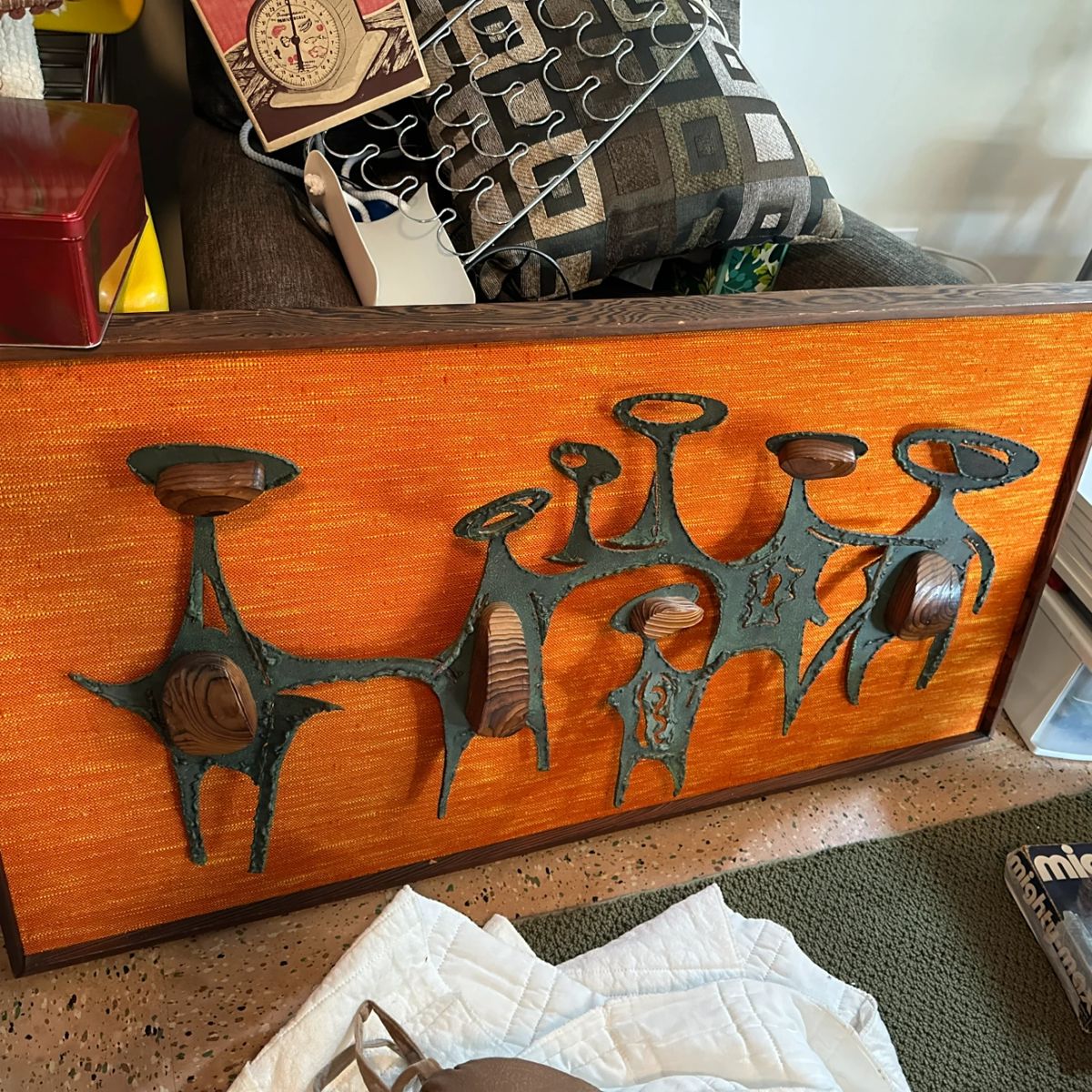 Mid Century Time Capsule with Gold and Vintage... starts on 5/18/2024