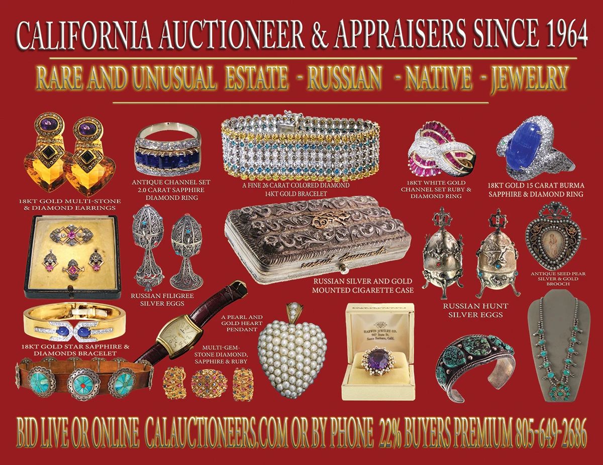 California Estates Auction Live and Online starts on 5/19/2024