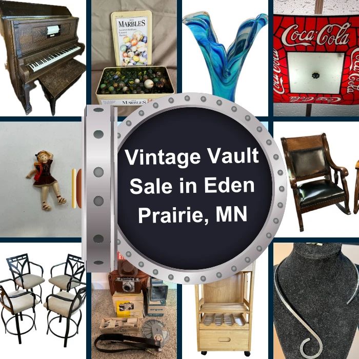 Vintage Vault Sale in Eden Prairie, MN starts on 5/18/2024