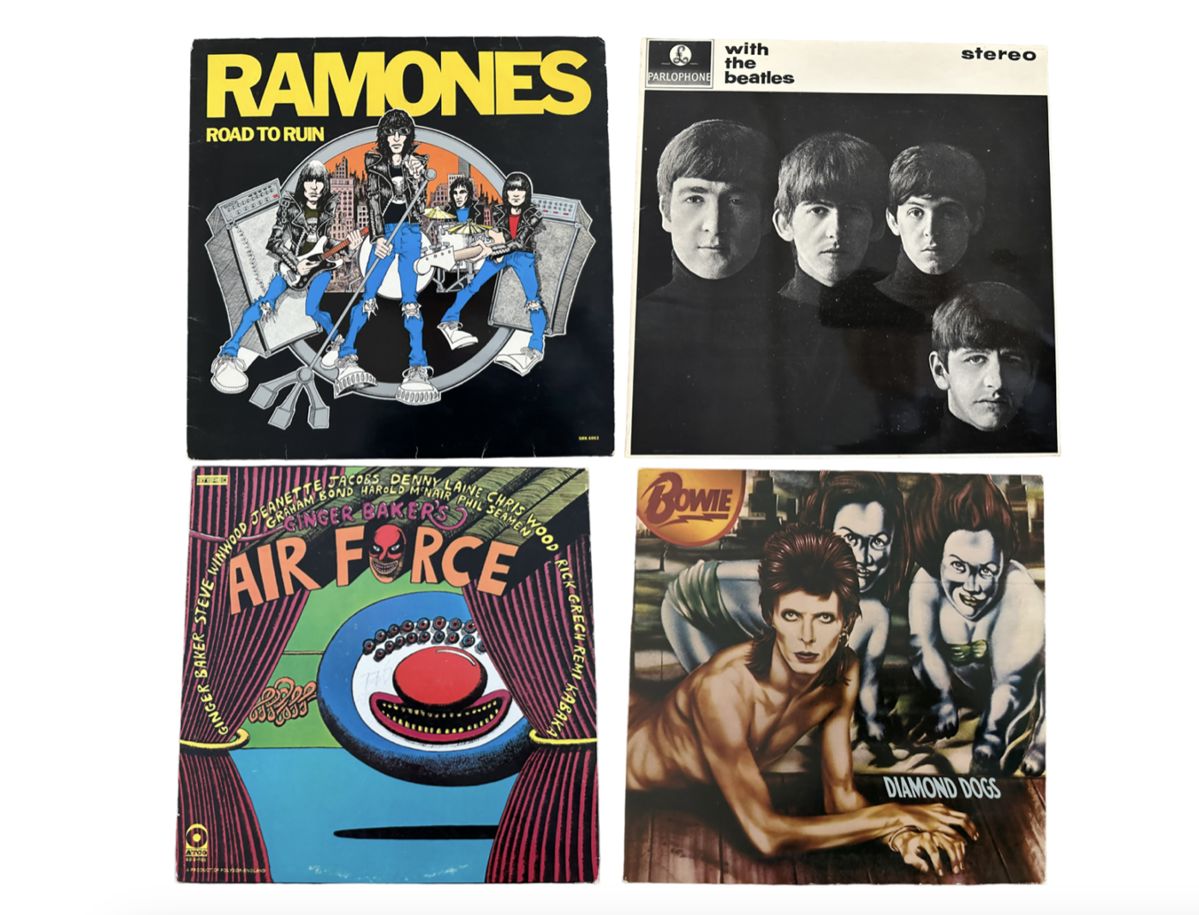 Collection! Beatles, Zeppelin, Hank Williams,... starts on 5/22/2024