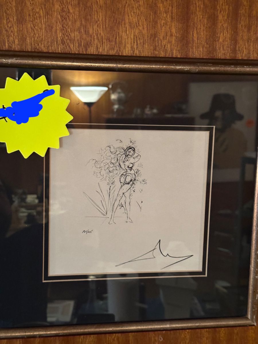 MID CENTURY MODERN NEAR COLONIAL ARTWORK... starts on 6/7/2024