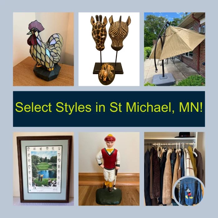 Select Styles in St Michael, MN! in Saint Michael, MN starts on 6/6/2024