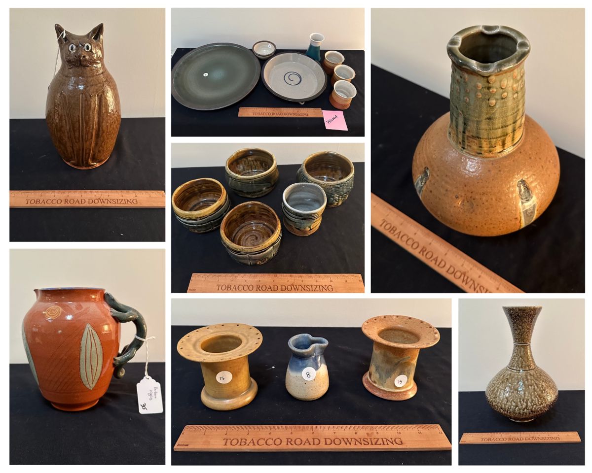 Peaceful Pittsboro with NC Pottery, Ed Levin... starts on 6/19/2024