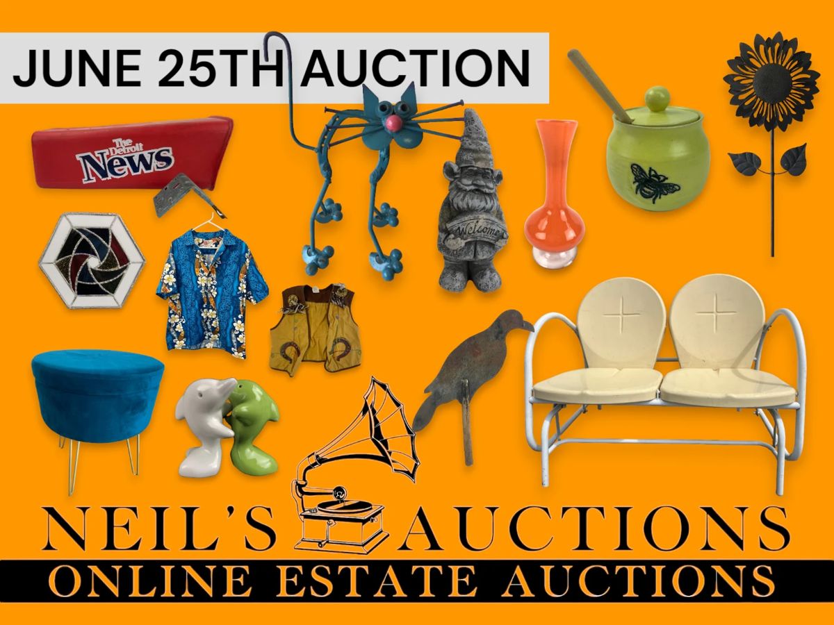 Neil's Tuesday Night Consignment Auction... starts on 6/20/2024