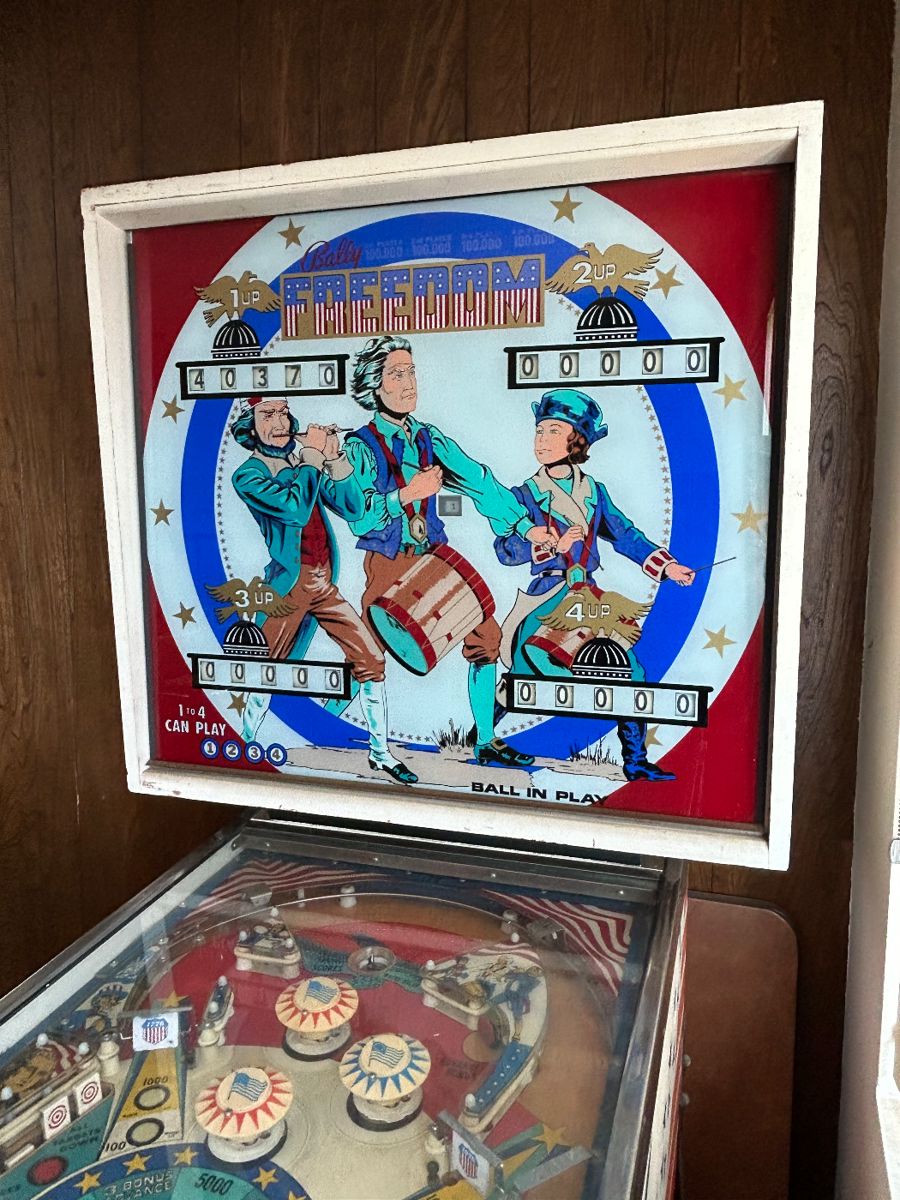 Pinball, Pool Table, Slot Machine and more... starts on 8/24/2024