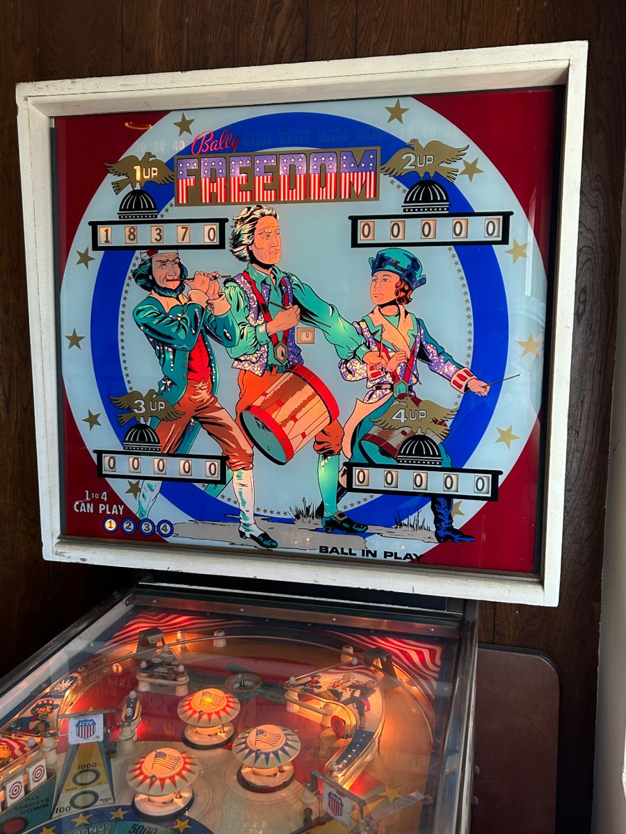 Pinball, Pool Table, Slot Machine and more... starts on 8/24/2024