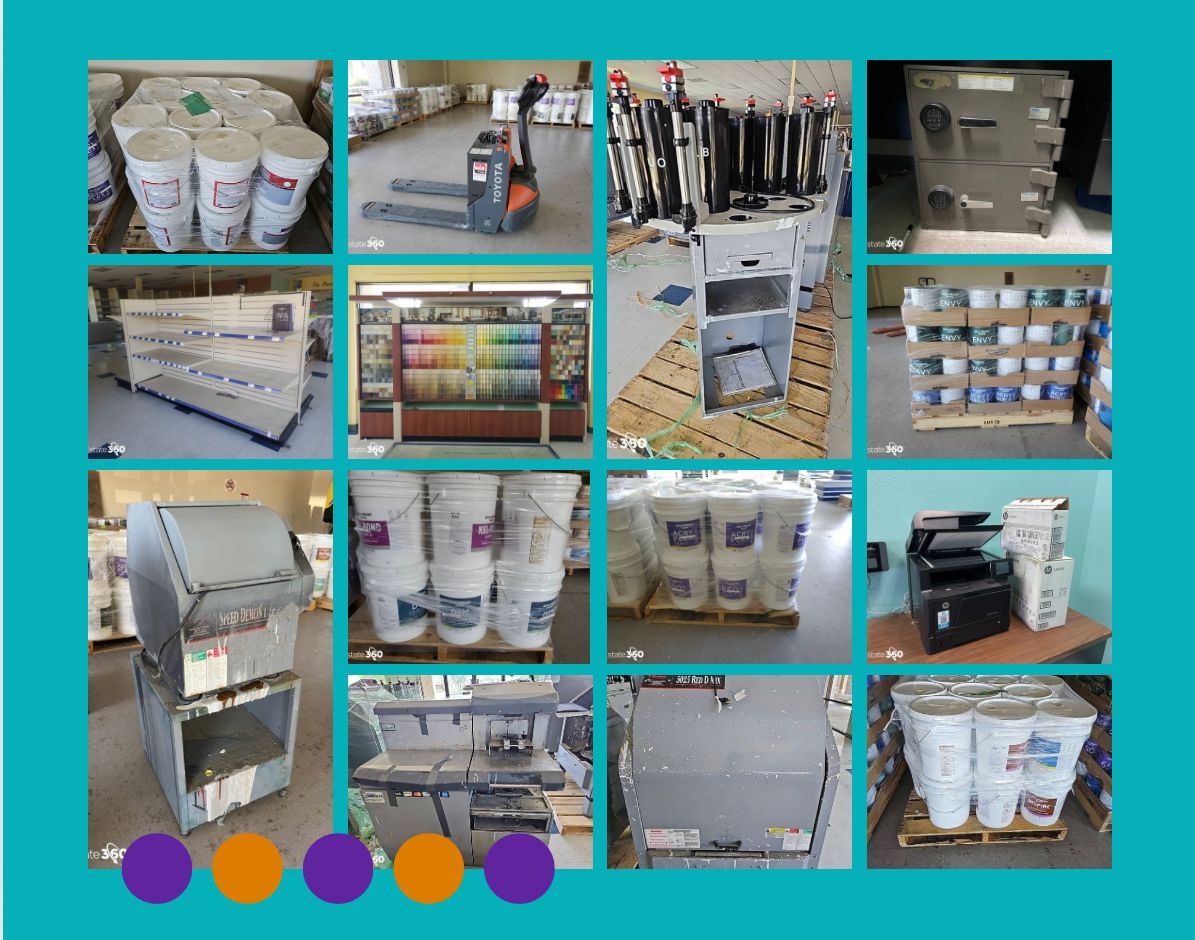Online Paint Store Liquidation Auction in... starts on 7/3/2024