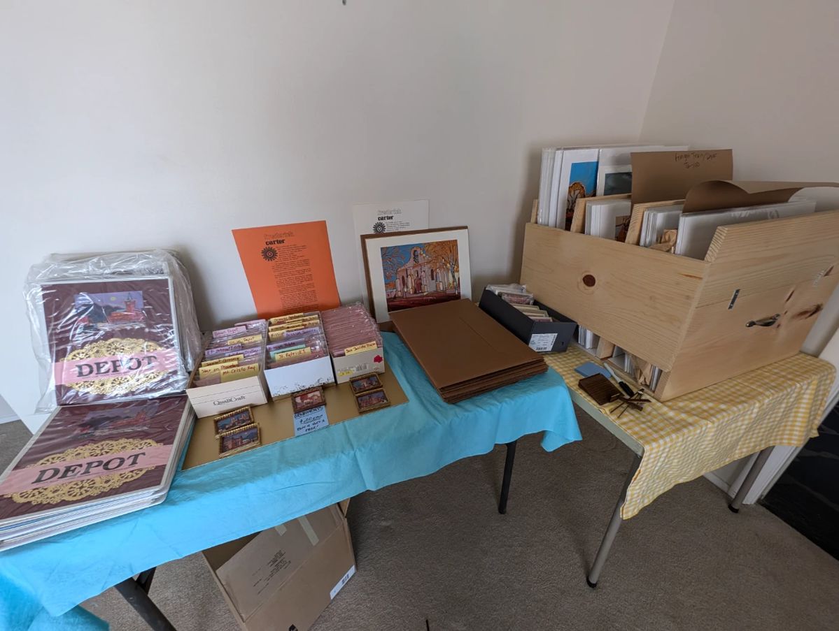 Local Artist Frederick Carter - Art and Estate... starts on 7/13/2024