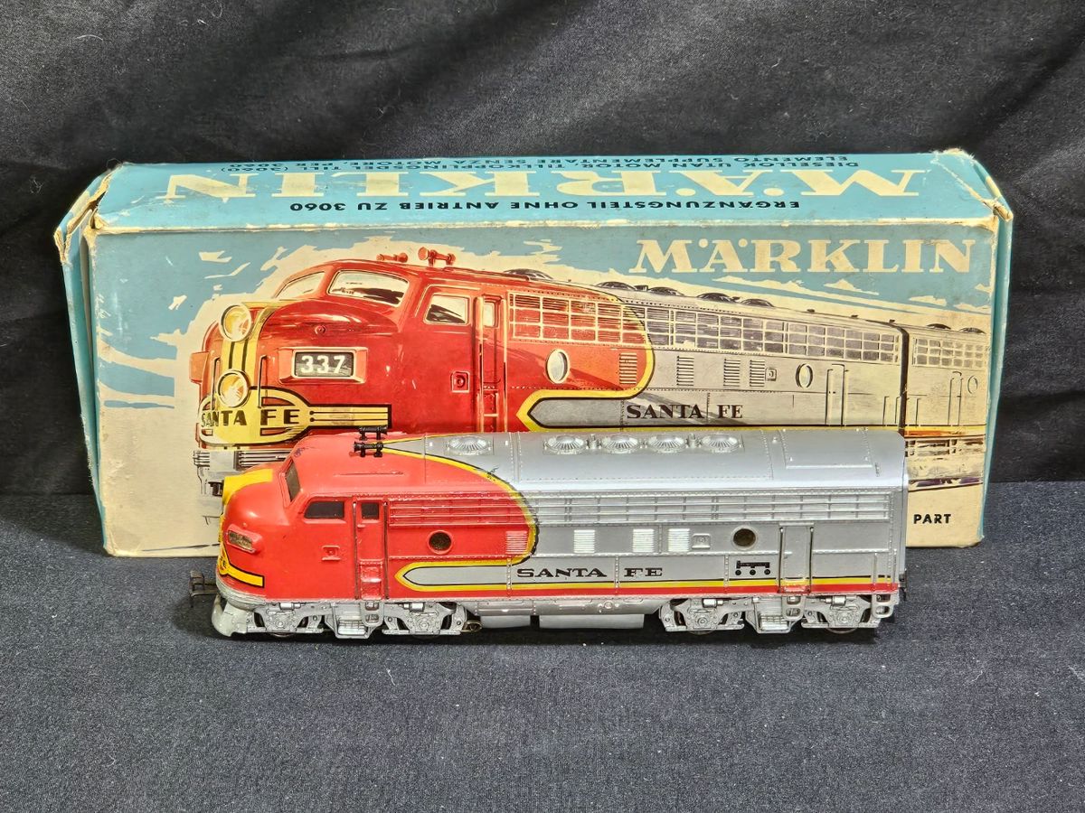 Vtg Marklin Trains & Christmas Online Auction starts on 7/26/2024