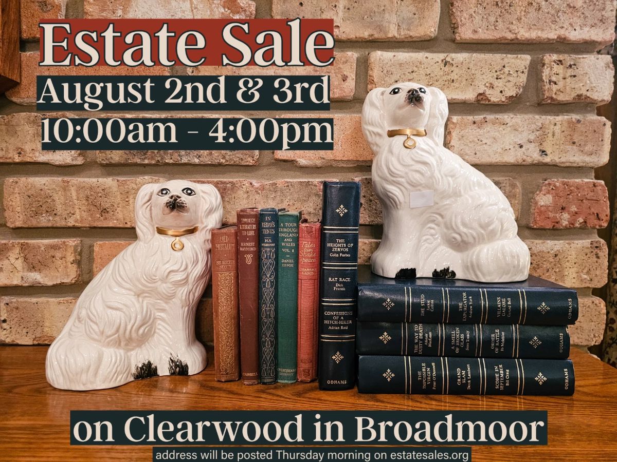 Thatcher Estate Sales in Broadmoor in Shreveport, LA starts on 8/2/2024