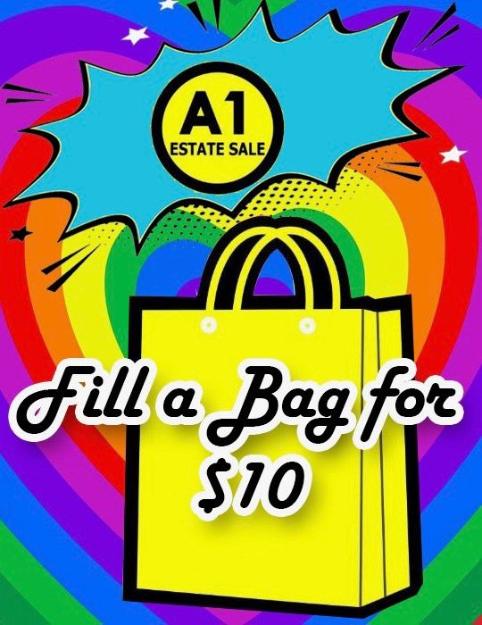 A1 Portage Sunday Sale Fill a Bag for $10... starts on 8/11/2024